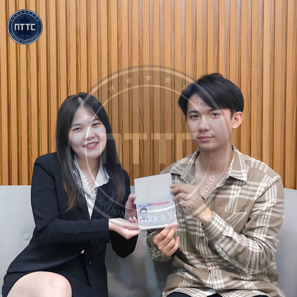 Chúc mừng anh T.T lấy visa J1 thành công để sang Mỹ làm việc - NTTC ...
